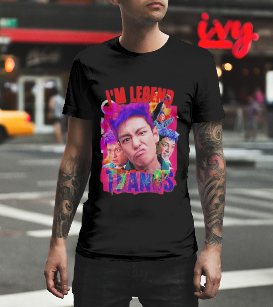 I'm Legend Thanos Big Bang TOP Squid Game T-Shirt