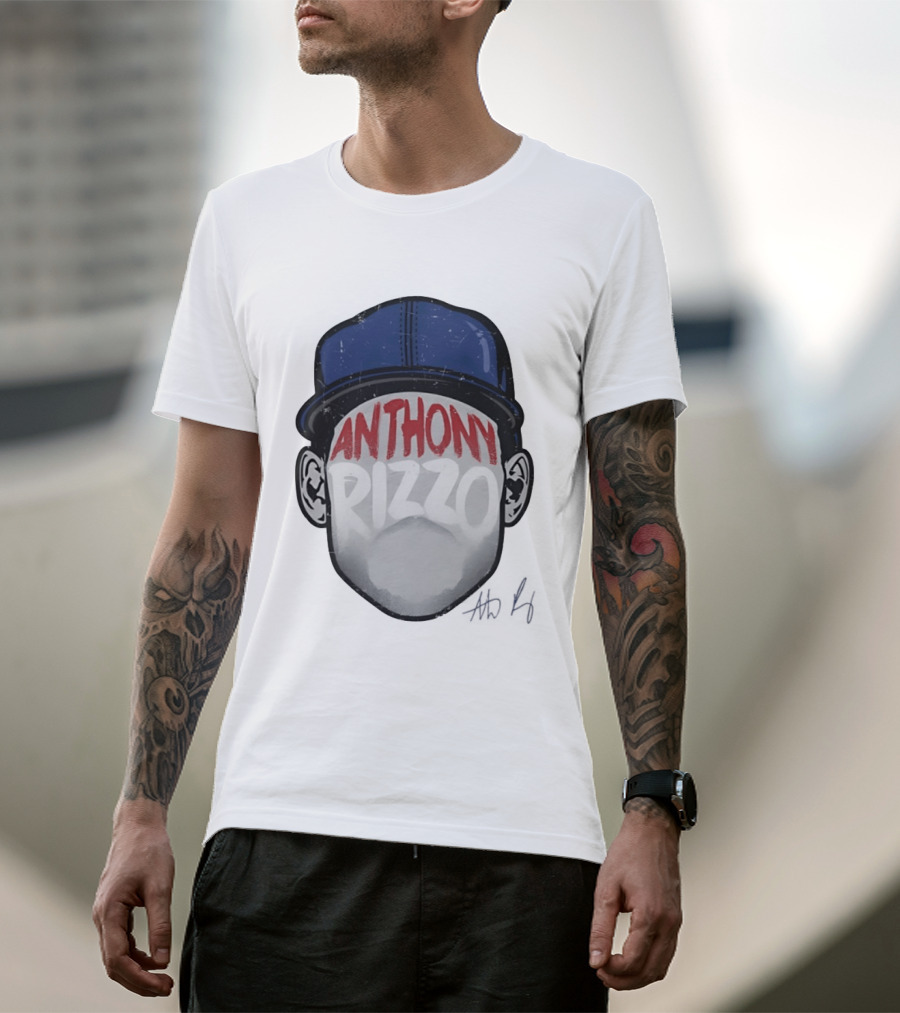 Anthony Rizzo Chicago Cubs Baseball Cap T-Shirt