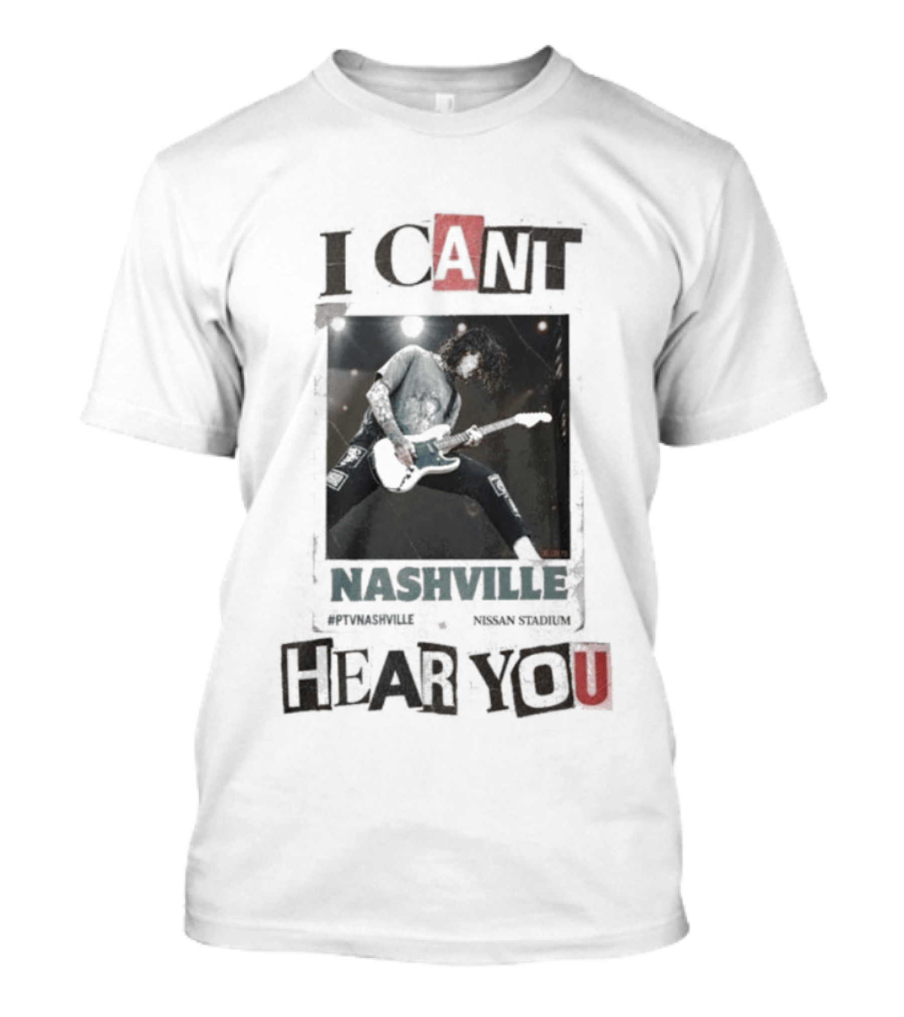 Pierce The Veil I Can't Hear You Nashville World Tour 2026 T-Shirt