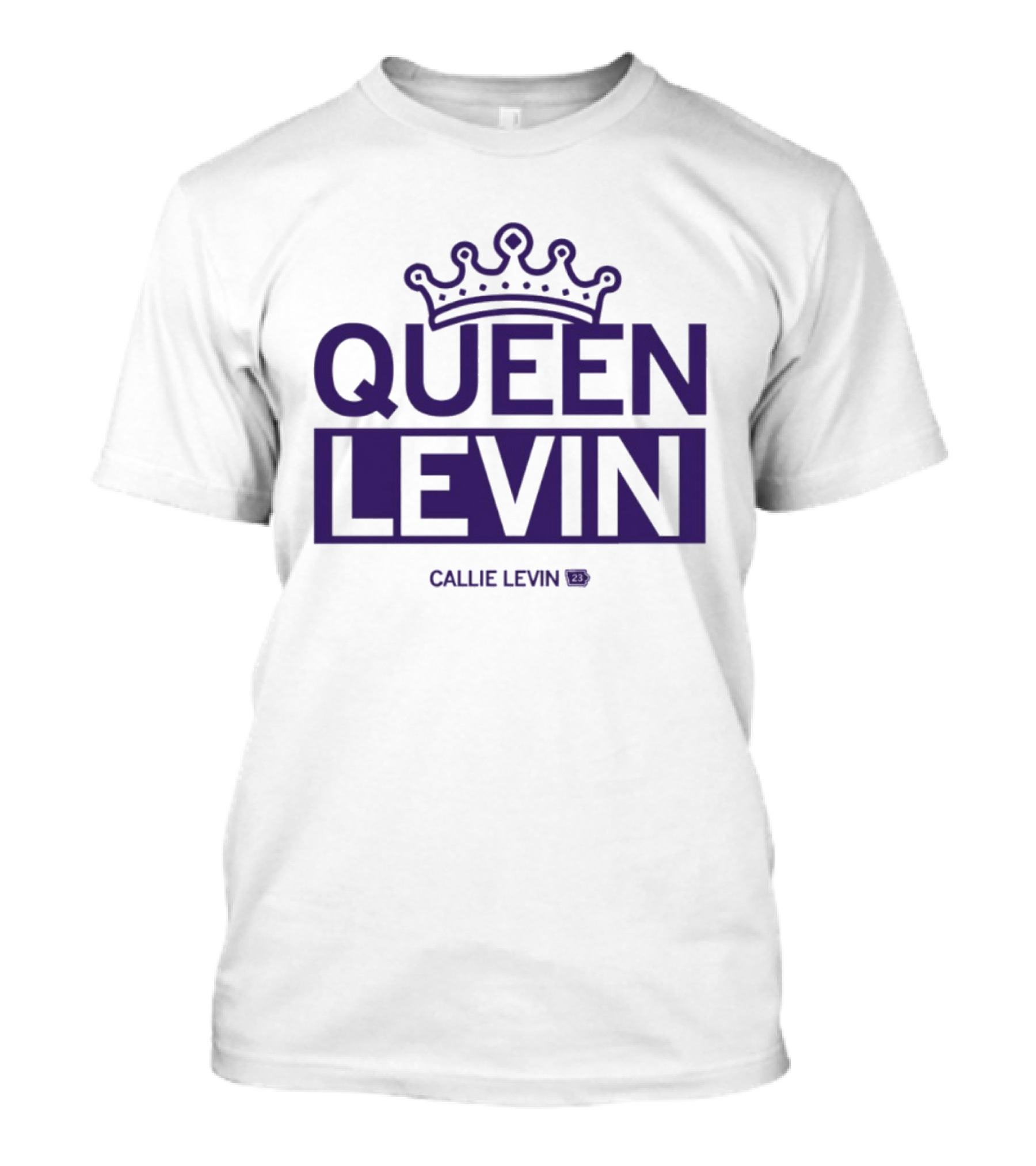 Queen Levin Callie Levin Iowa Hawkeyes Basketball Player T-Shirt