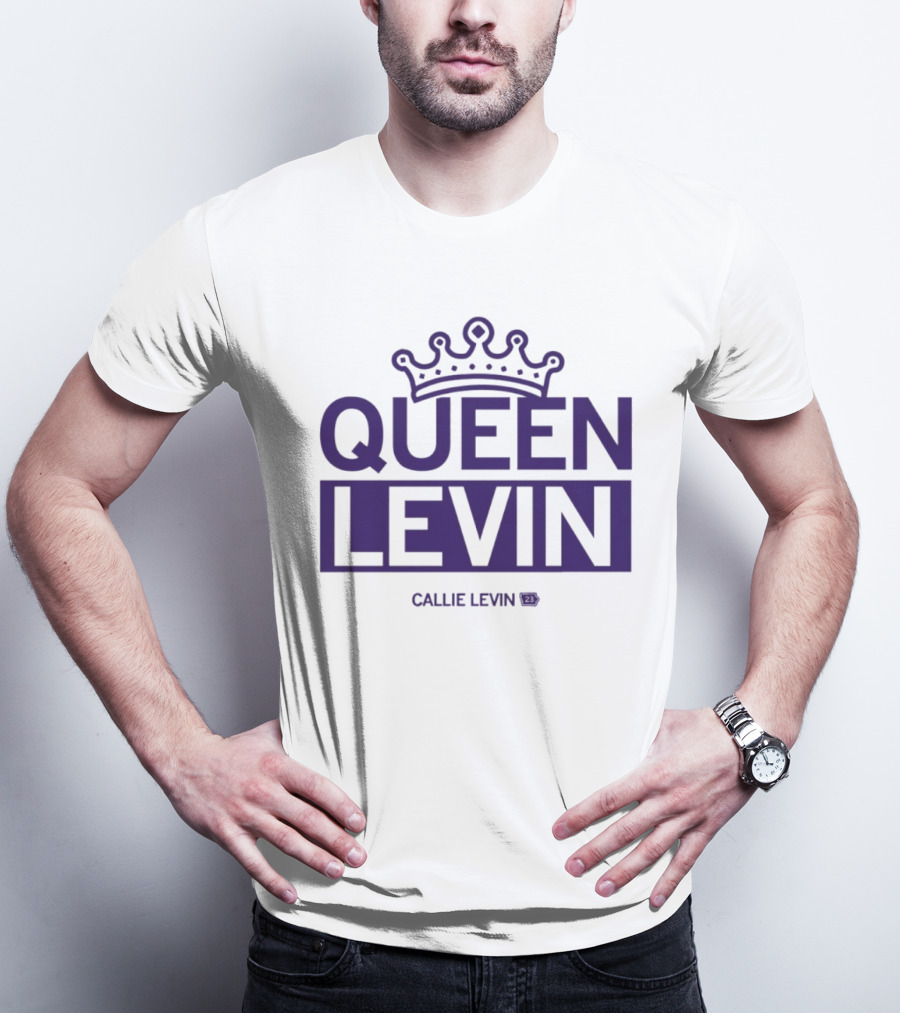 Queen Levin Callie Levin Iowa Hawkeyes Basketball Player T-Shirt