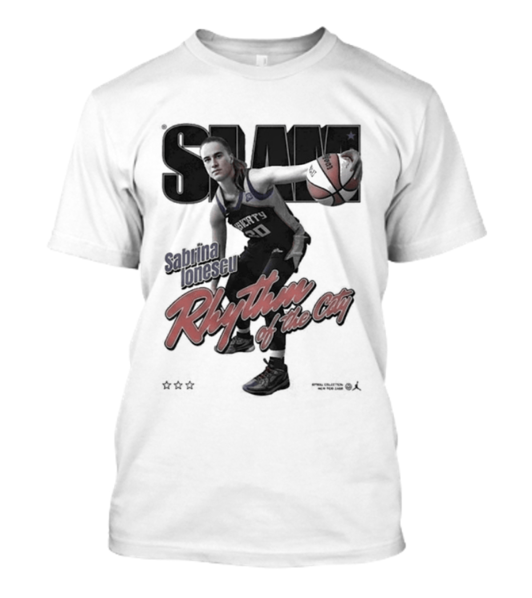 SLAM Sabrina Ionescu Rhythm Of The City T-Shirt