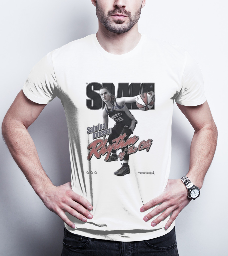 SLAM Sabrina Ionescu Rhythm Of The City T-Shirt