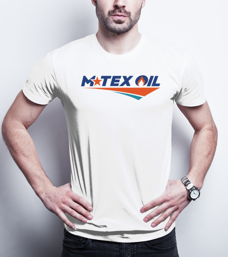 Matex Oil Gas Petroleum Brand Star Flame T-Shirt