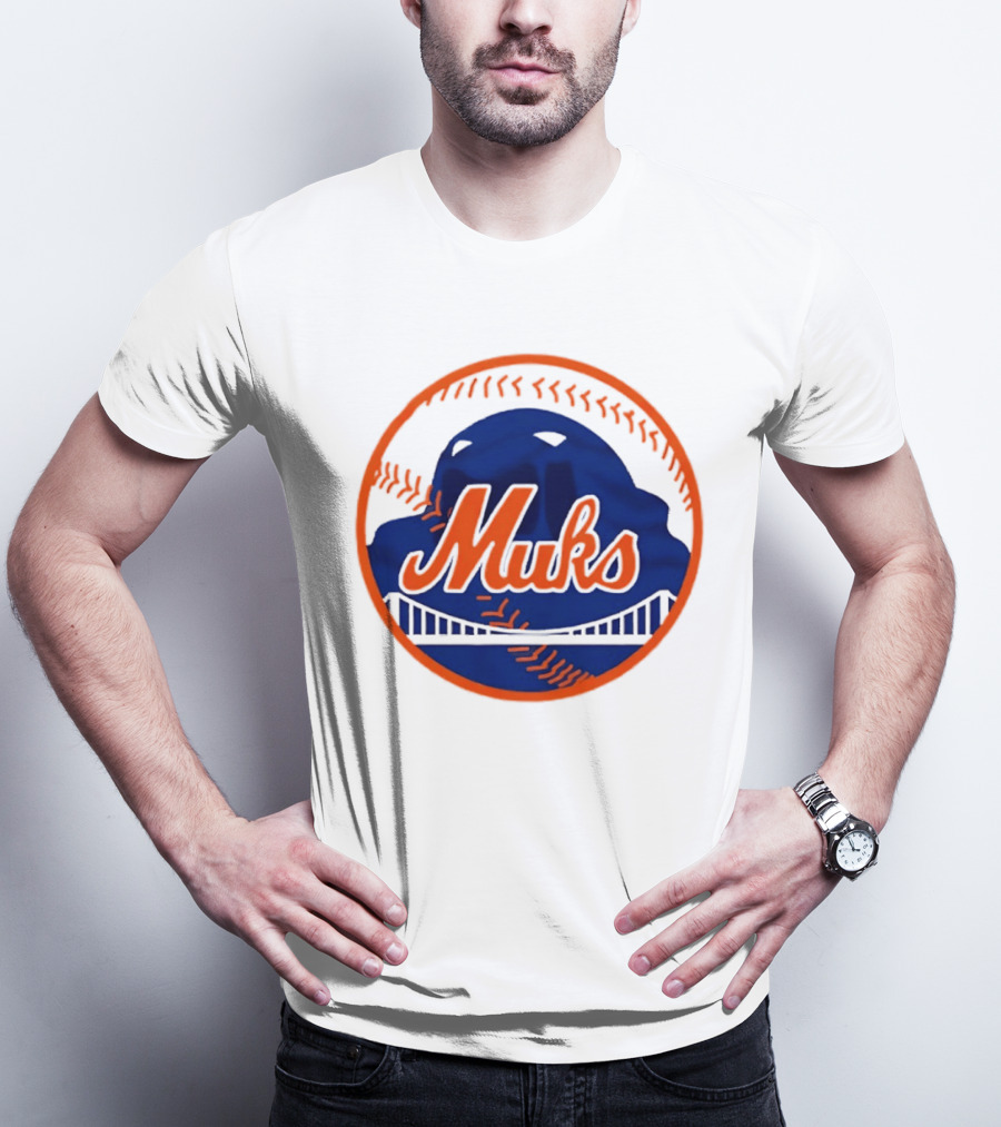Muks New York Mets Baseball Team T-Shirt