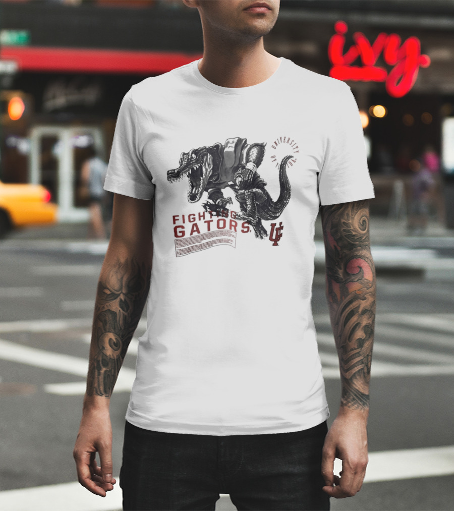 University Of Florida Fighting Gators Vintage Athletic T-Shirt