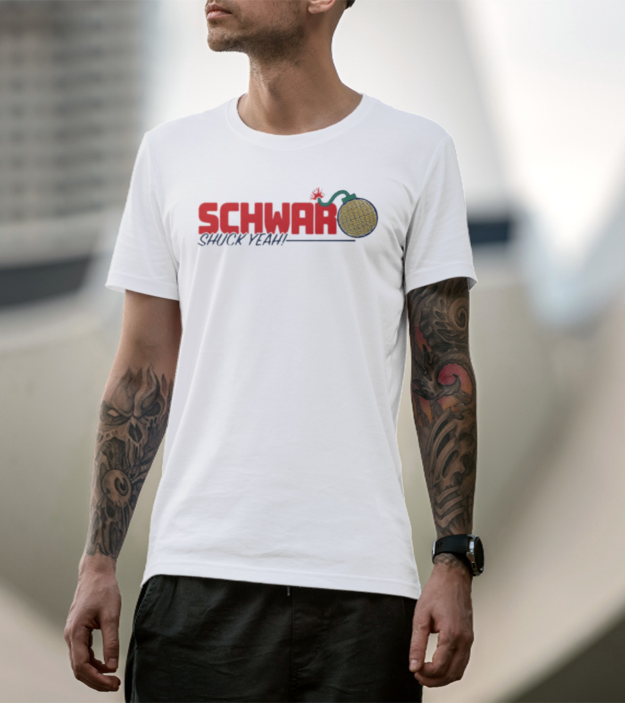 Schwar Shuck Yeah Corn Bomb Phillies T-Shirt