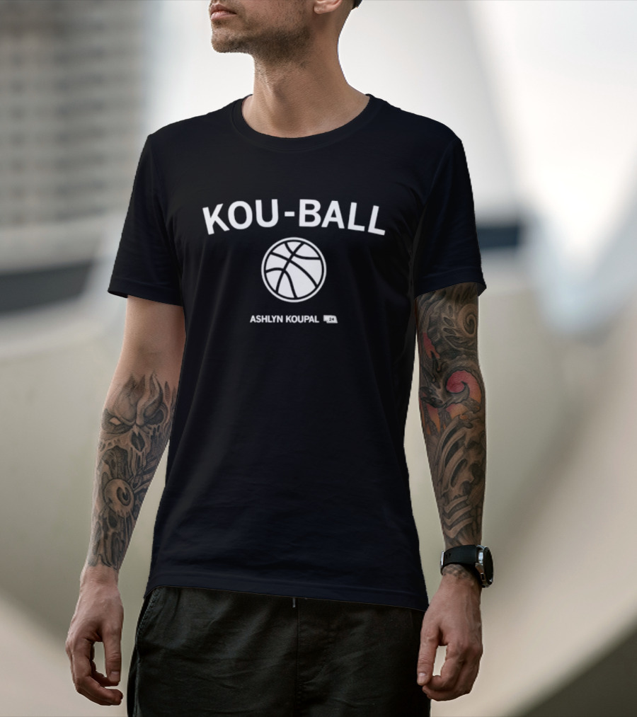 Ashlyn Koupal Kou Ball Basketball T-Shirt