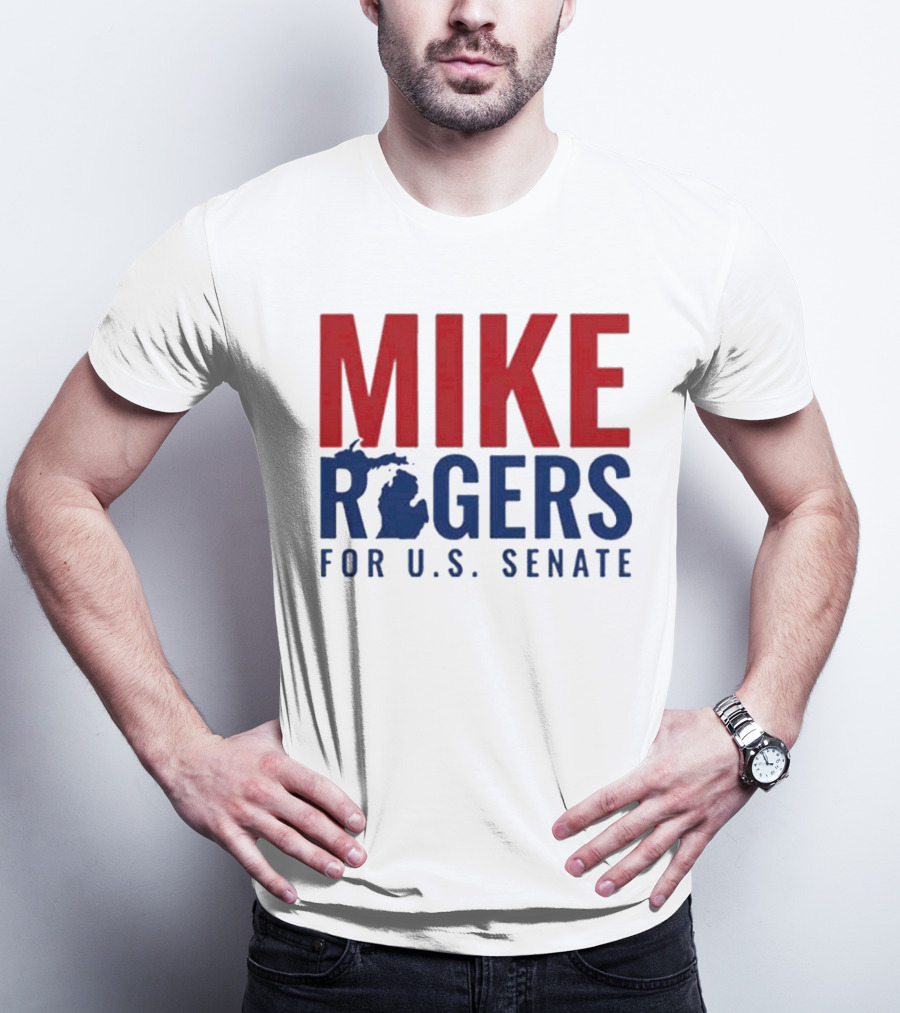 Mike Rogers Michigan For US Senate Election T-Shirt