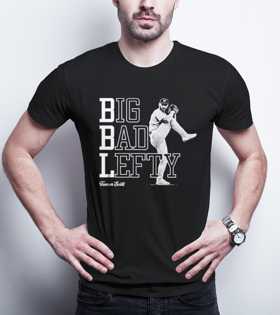Big Bad Lefty Enrique Hernandez Pitching Baseball T-Shirt