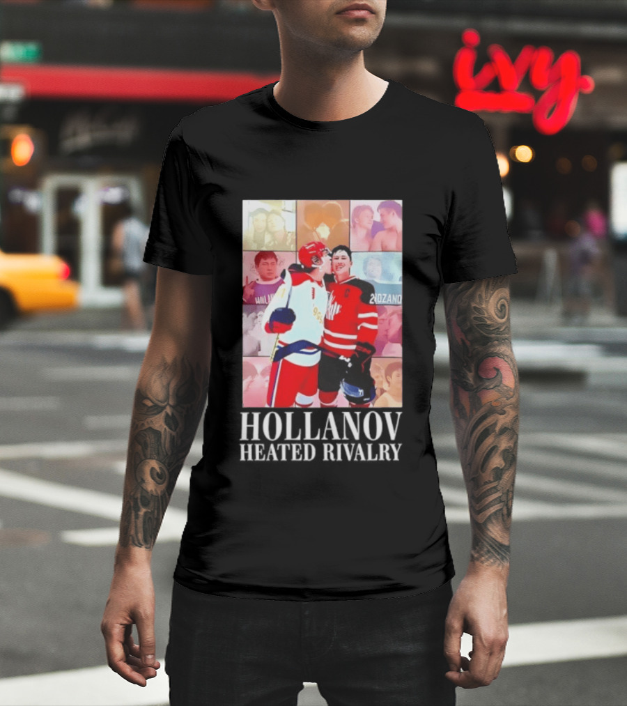 Hollanov Heated Rivalry Hockey Romance 90210ando Walliam 993 T-Shirt