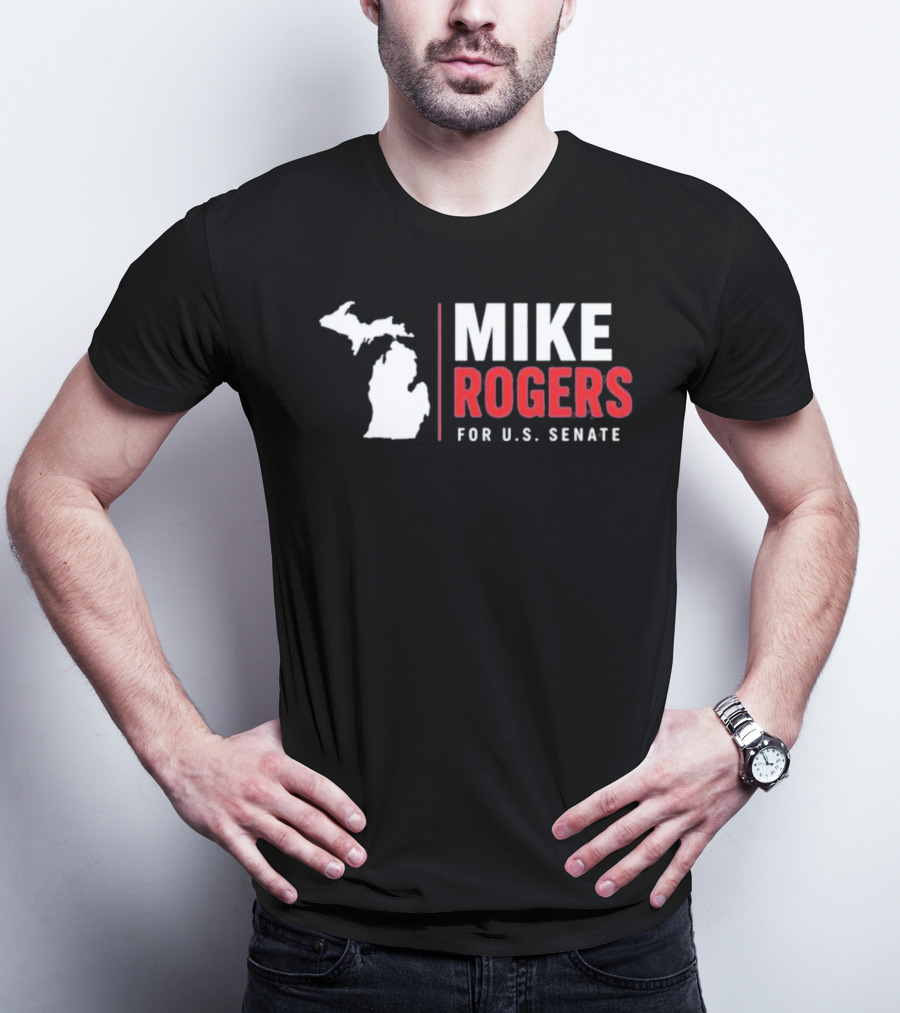 Mike Rogers For U.S. Senate Michigan Campaign T-Shirt