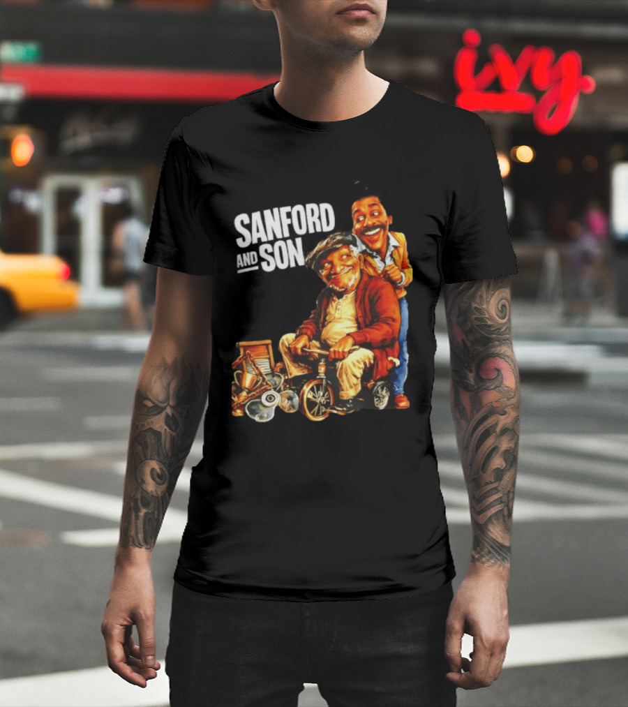 Sanford And Son Redd Foxx 70s Sitcom Classic Comedy T-Shirt