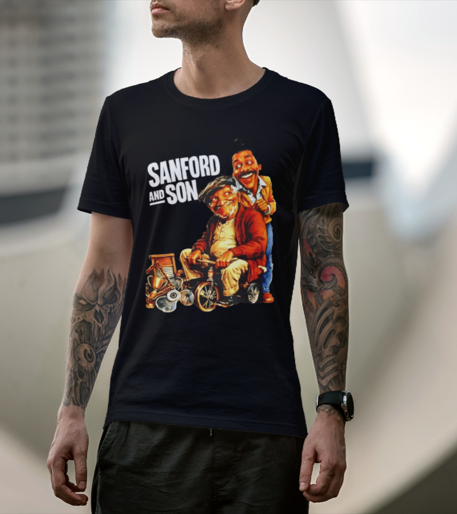 Sanford And Son Redd Foxx 70s Sitcom Classic Comedy T-Shirt