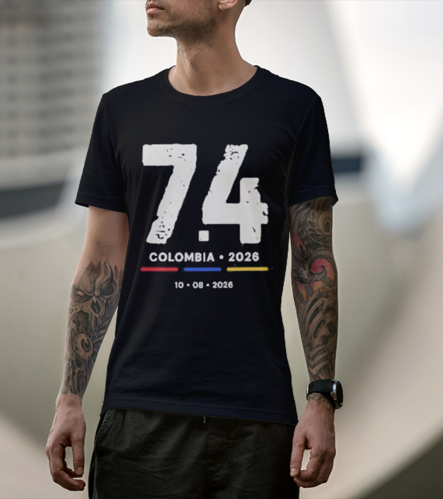 74 Colombia 2026 10 03 2026 T-Shirt