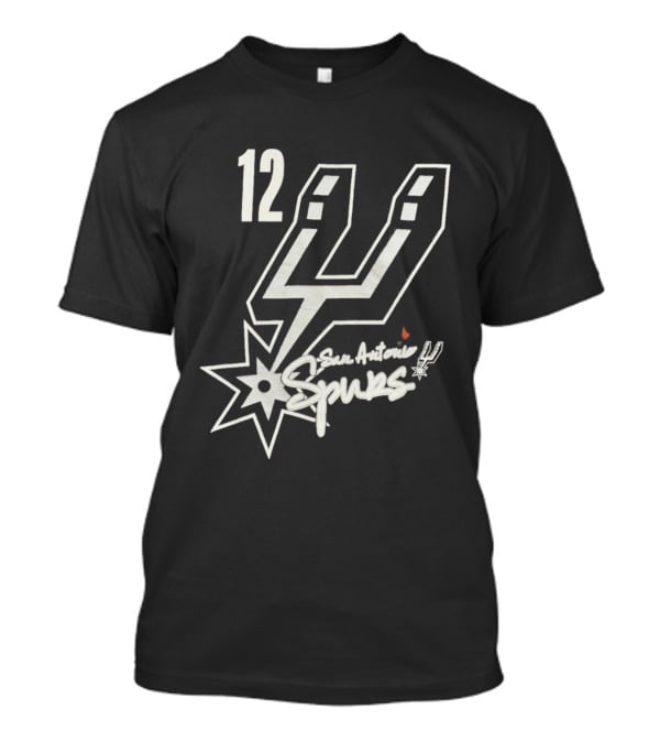 San Antonio Spurs 12 NBA 2010s T-Shirt