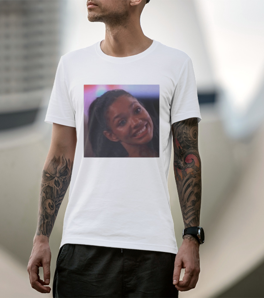 Melanie Moreno Meme Smiling Gone Mad T-Shirt