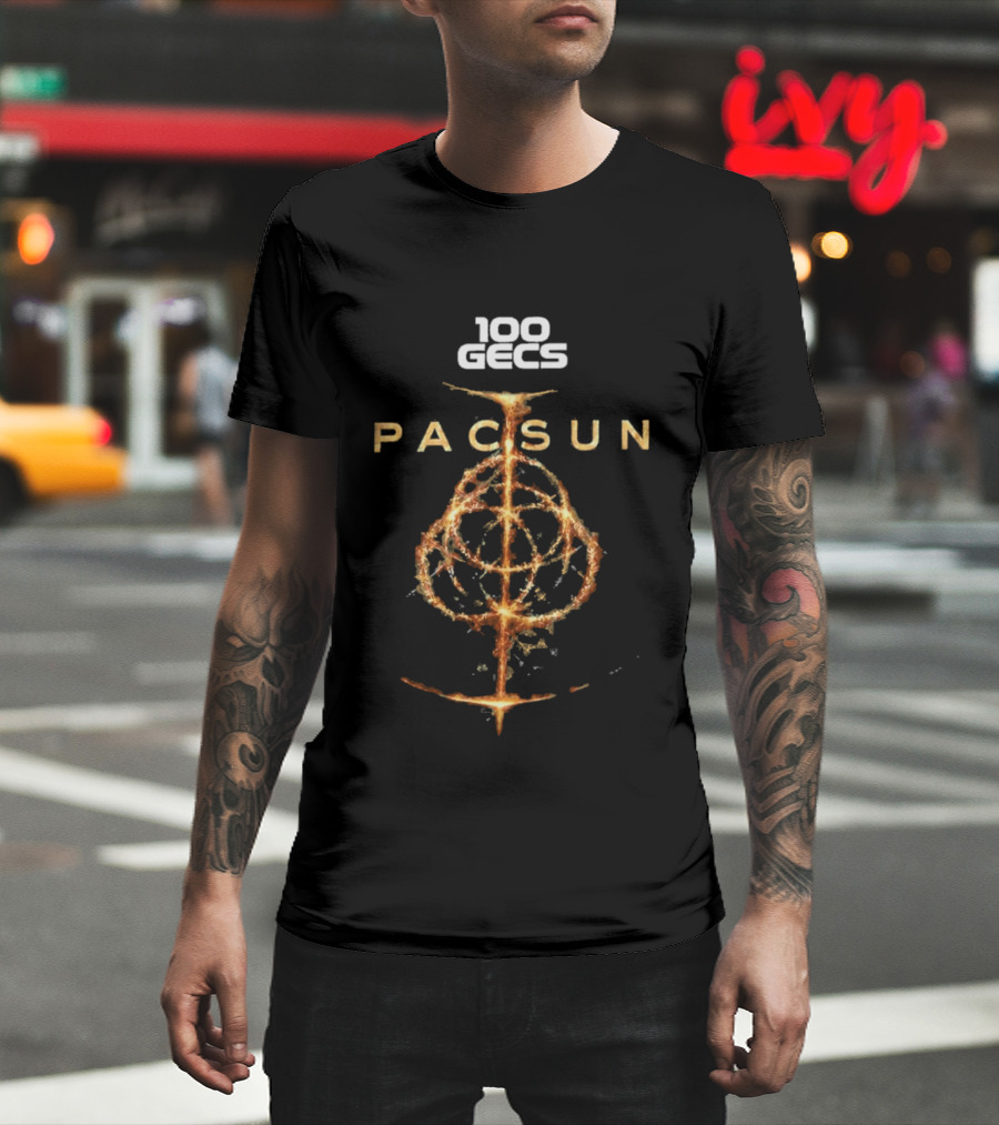 100 Gecs PacSun Elden Ring Collab Collection T-Shirt