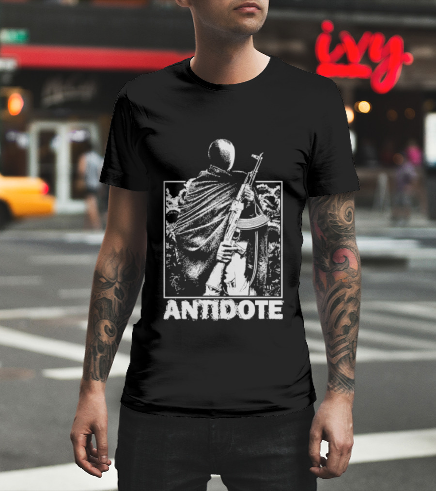 Antidote AK 47 Sunflower Streetwear T-Shirt