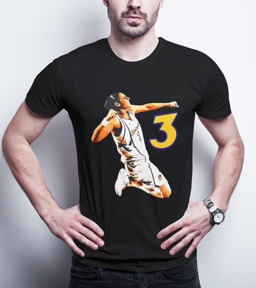 Diana Taurasi 3 Phoenix Mercury Basketball Legend Iconic Celebration T-Shirt