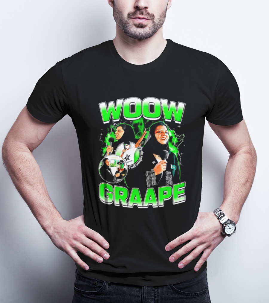 WOOW Graape I Will Sacrifice My Life For Pakistan Enthusiastically T-Shirt