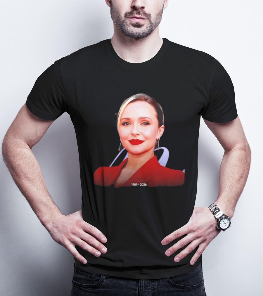 In Memory Of Hayden Panettiere 1989 2026 T-Shirt