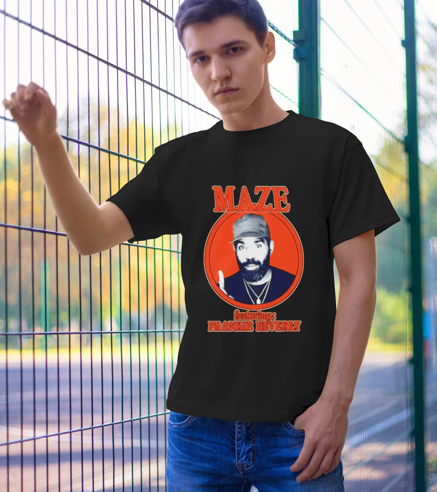 Maze Featuring Frankie Beverly Iconic Soul R&B T-Shirt