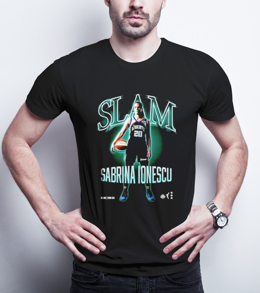 SLAM Sabrina Ionescu New York Liberty Issue 254 T-Shirt