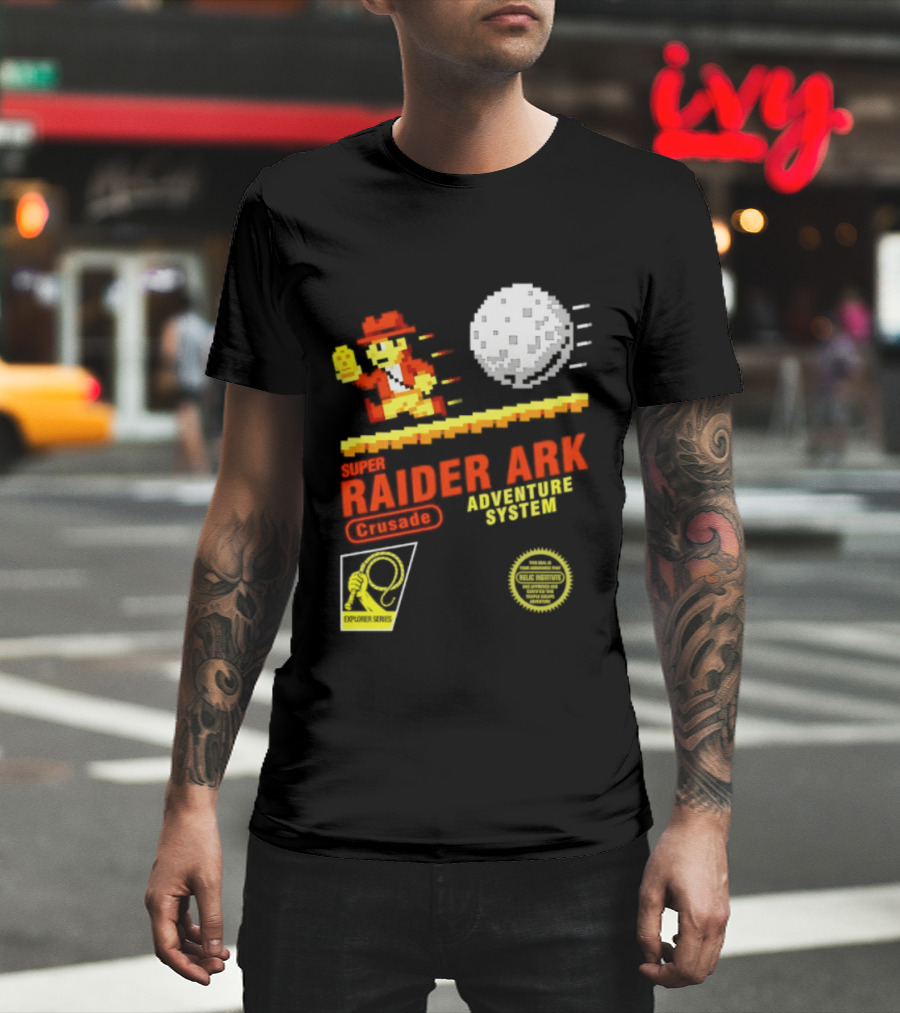 Super Raider Ark Adventure System Crusade Explore Series T-Shirt