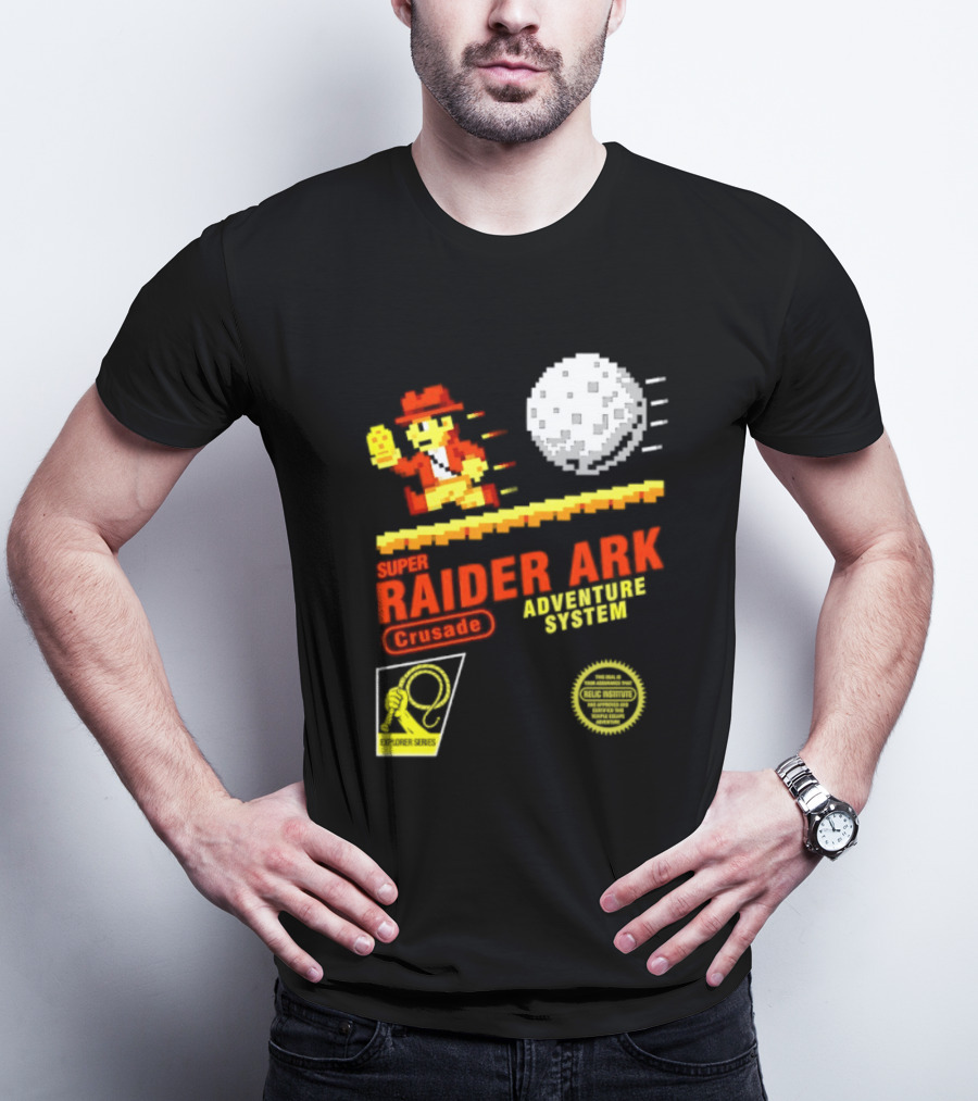 Super Raider Ark Adventure System Crusade Explore Series T-Shirt