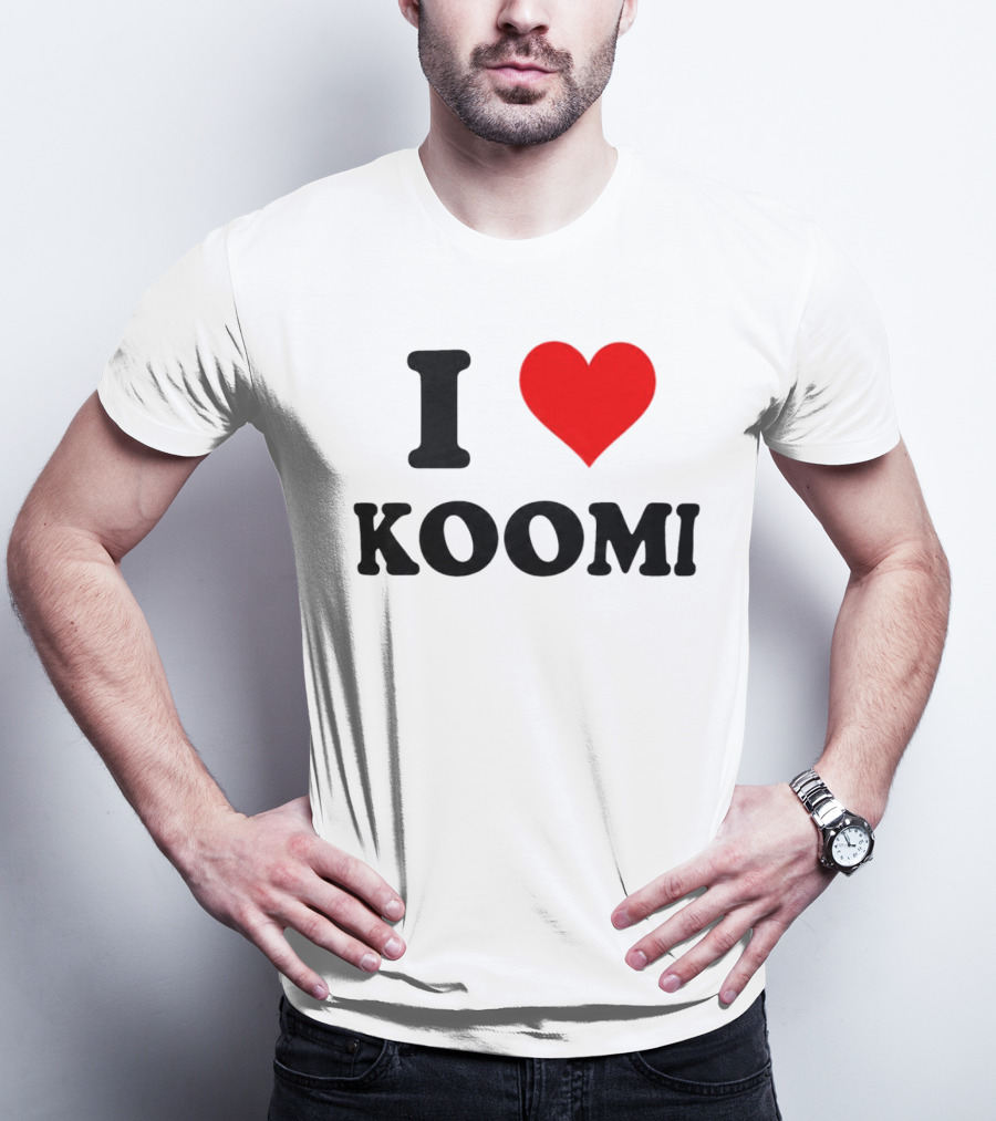 I Heart Koomi Bold Love T-Shirt