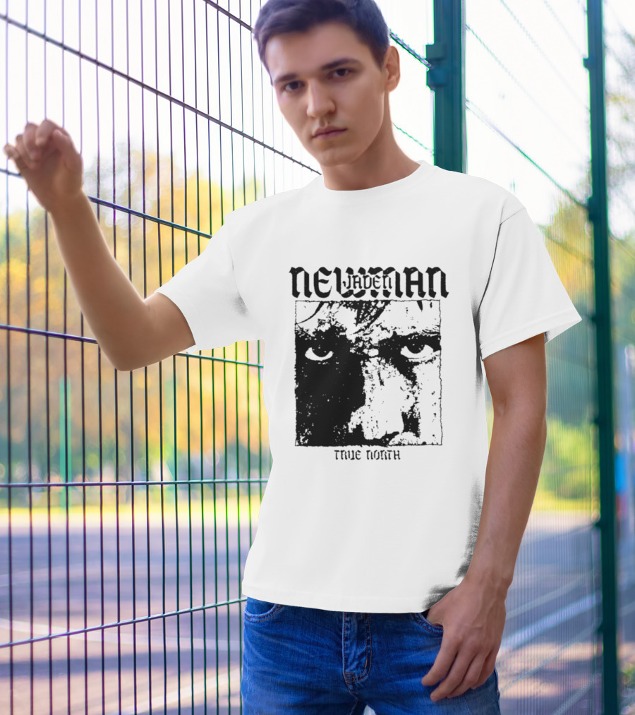 Newman Jaden True North Alternative Rock Band Face T-Shirt