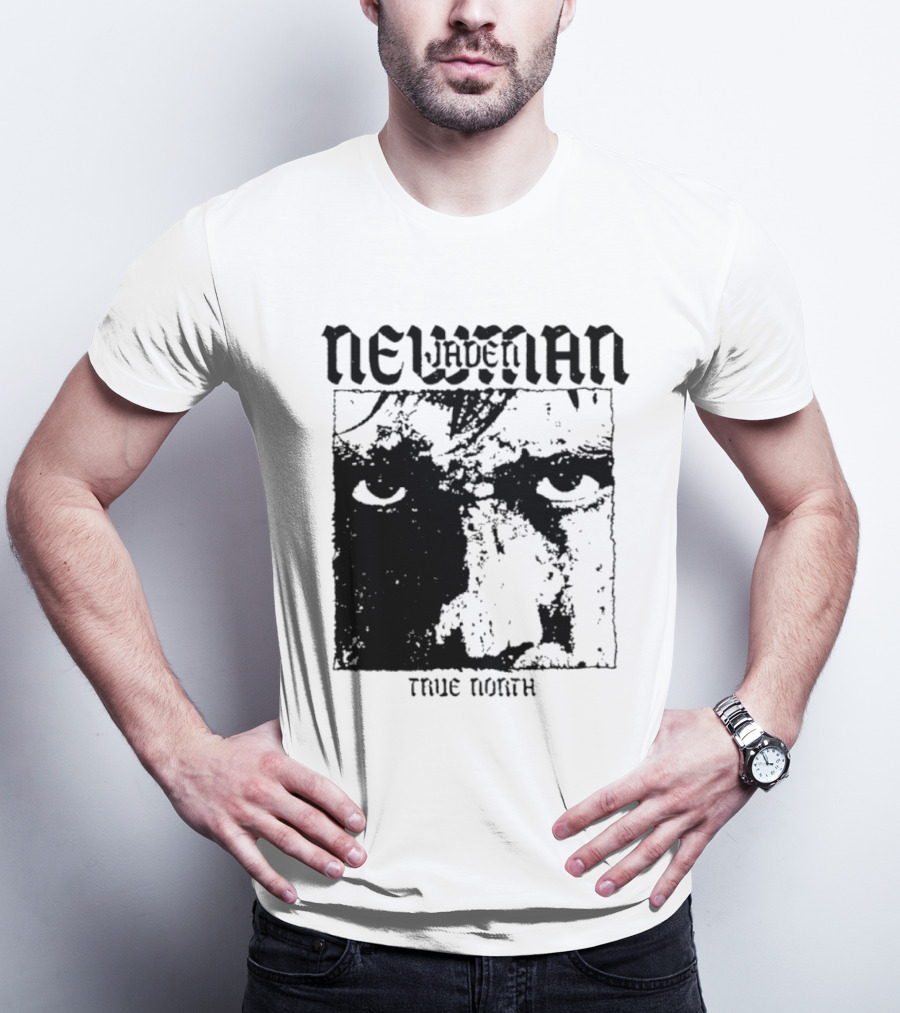 Newman Jaden True North Alternative Rock Band Face T-Shirt