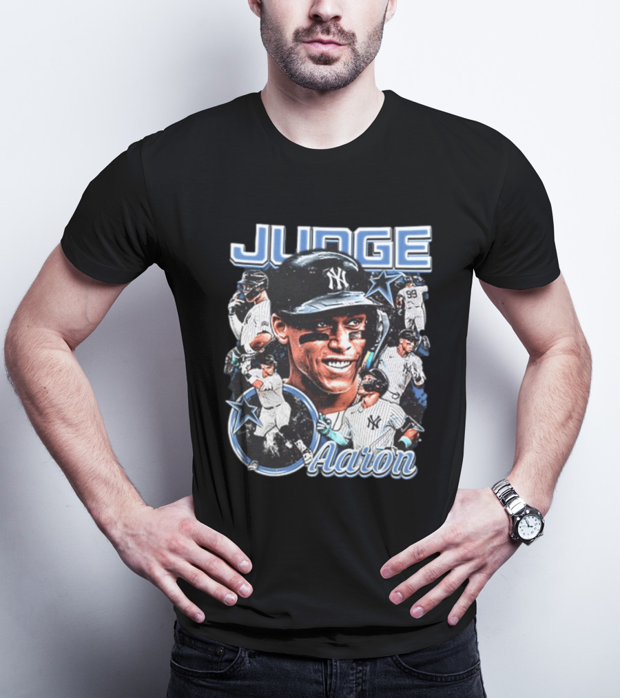 Aaron Judge New York Yankees Baseball Star Player Highlights 2026 T-Shirt