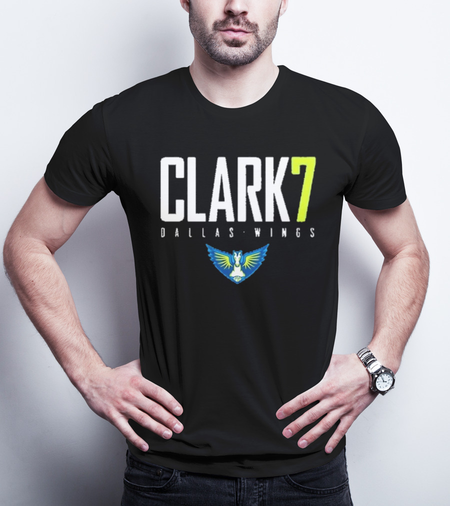 Caitlin Clark 7 Dallas Wings WNBA Basketball T-Shirt