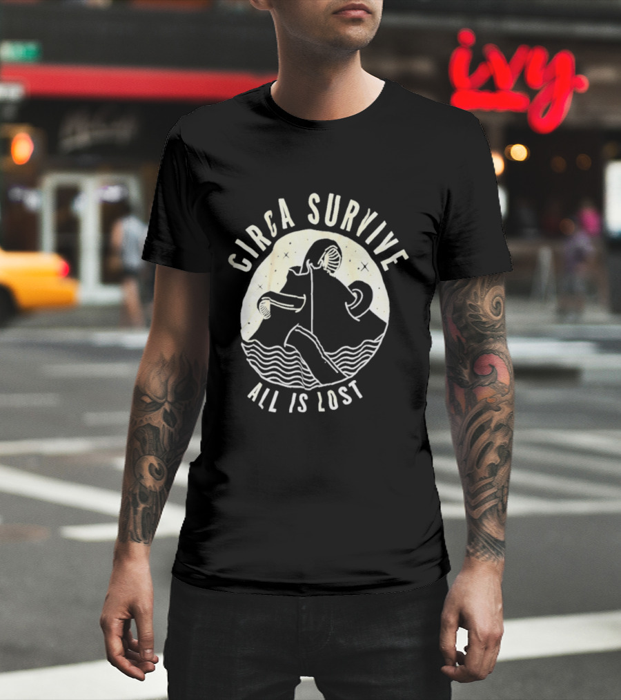 Circa Survive All Is Lost Mushroom Person T-Shirt