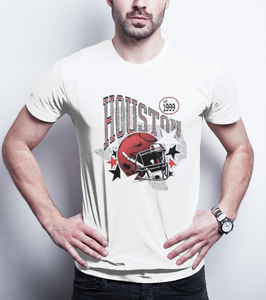 Houston Texans Est 1999 Football Helmet T-Shirt