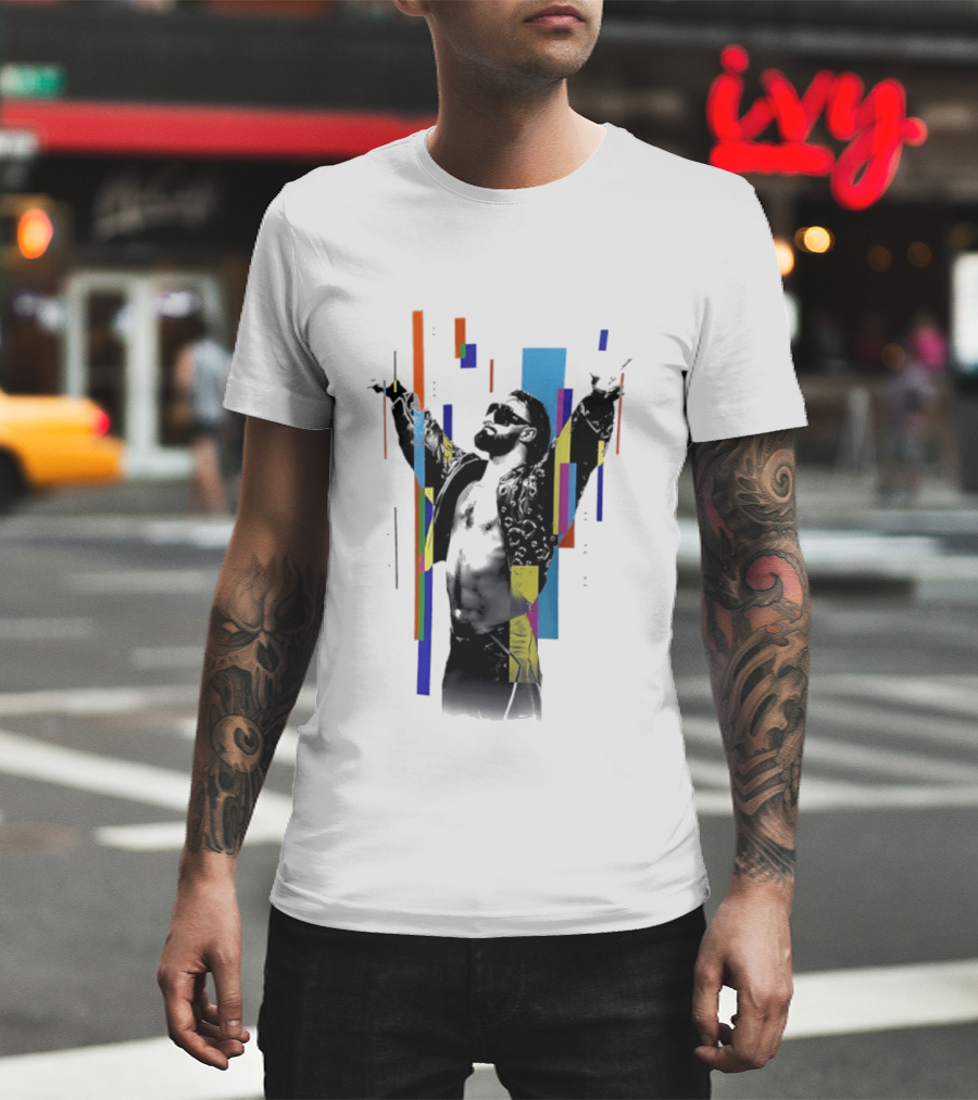 Seth Rollins Revolutionary Visionary WWE Iconic Pose T-Shirt