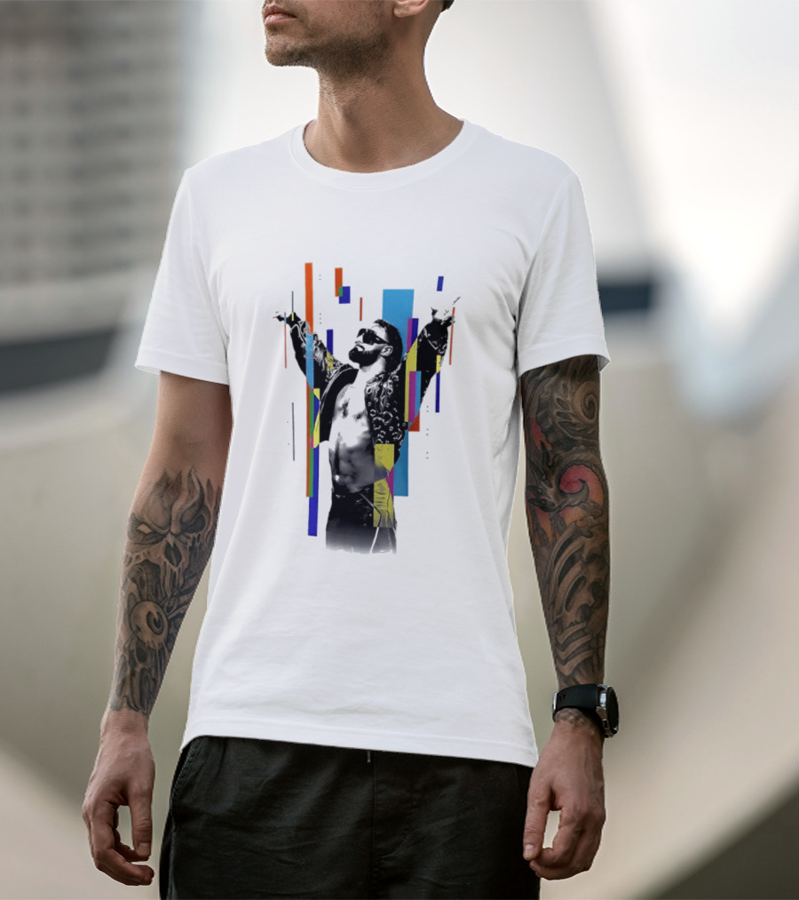 Seth Rollins Revolutionary Visionary WWE Iconic Pose T-Shirt