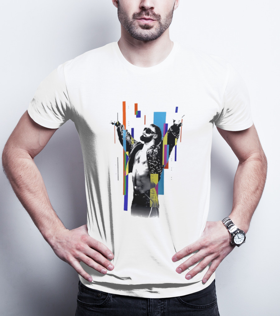 Seth Rollins Revolutionary Visionary WWE Iconic Pose T-Shirt