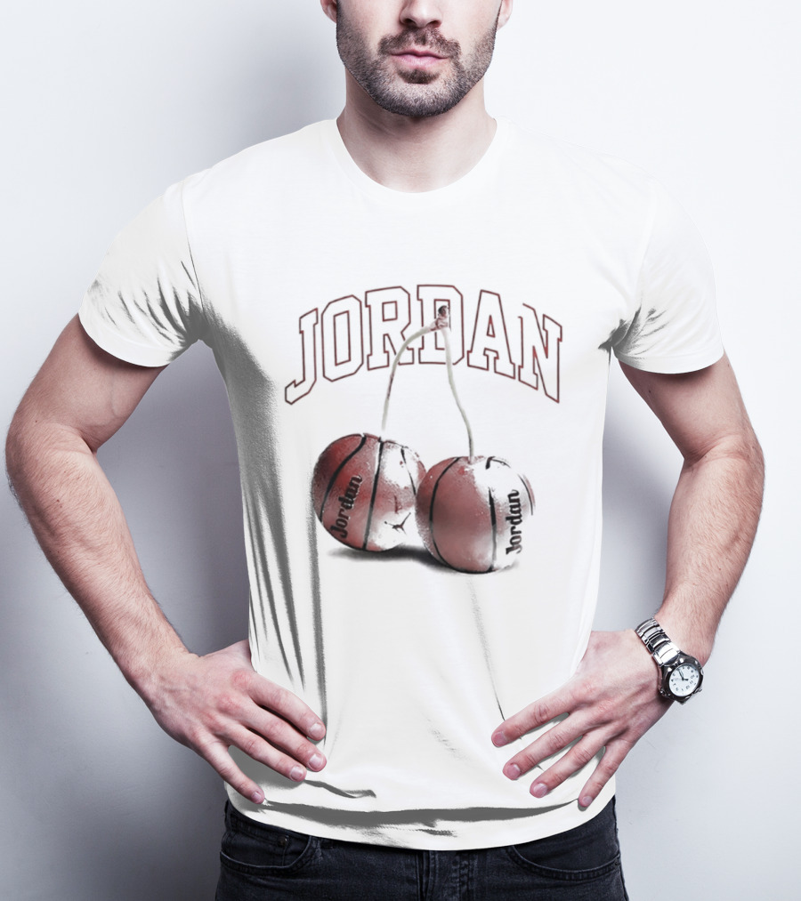 Jordan Cherry Basketball Established 1984 T-Shirt