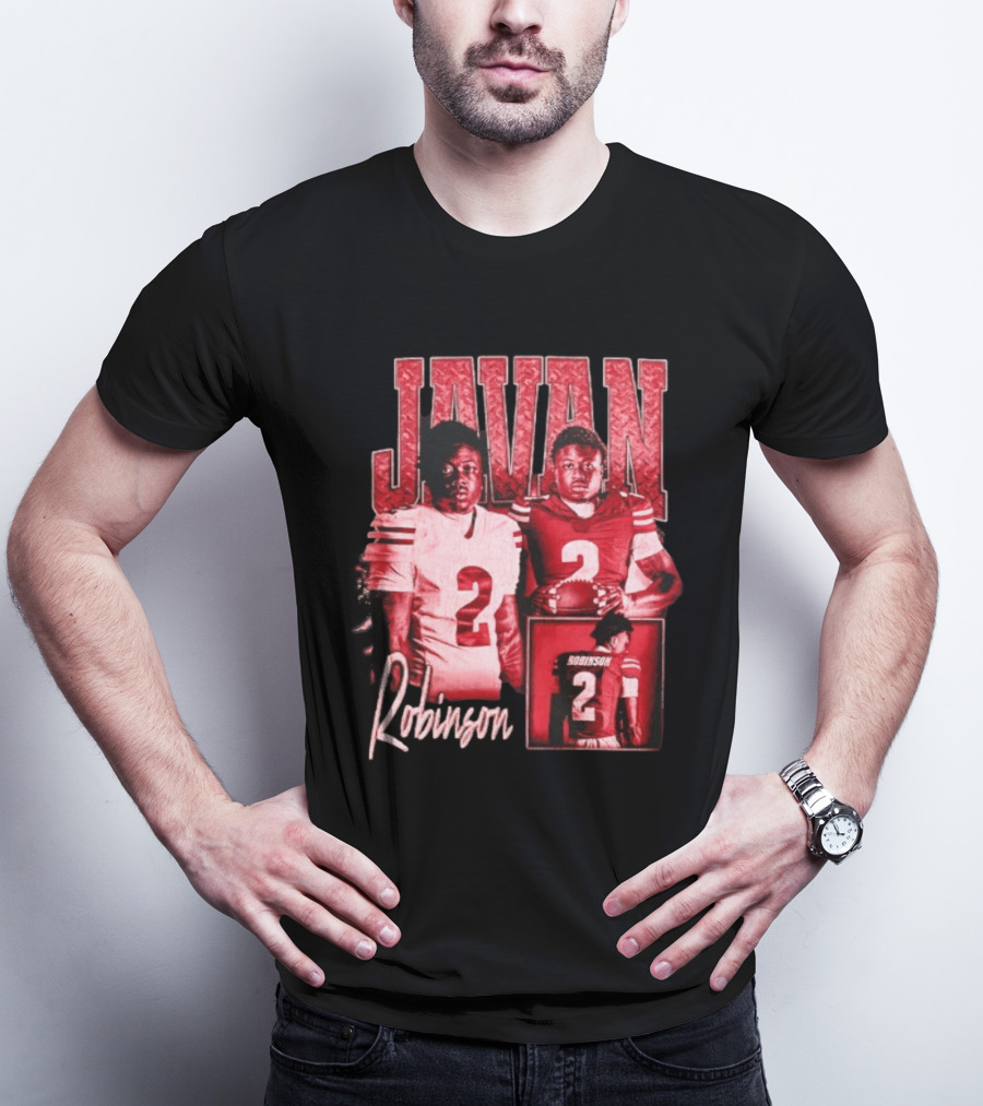 Javan Robinson Florida State Seminoles Football Number 2 T-Shirt