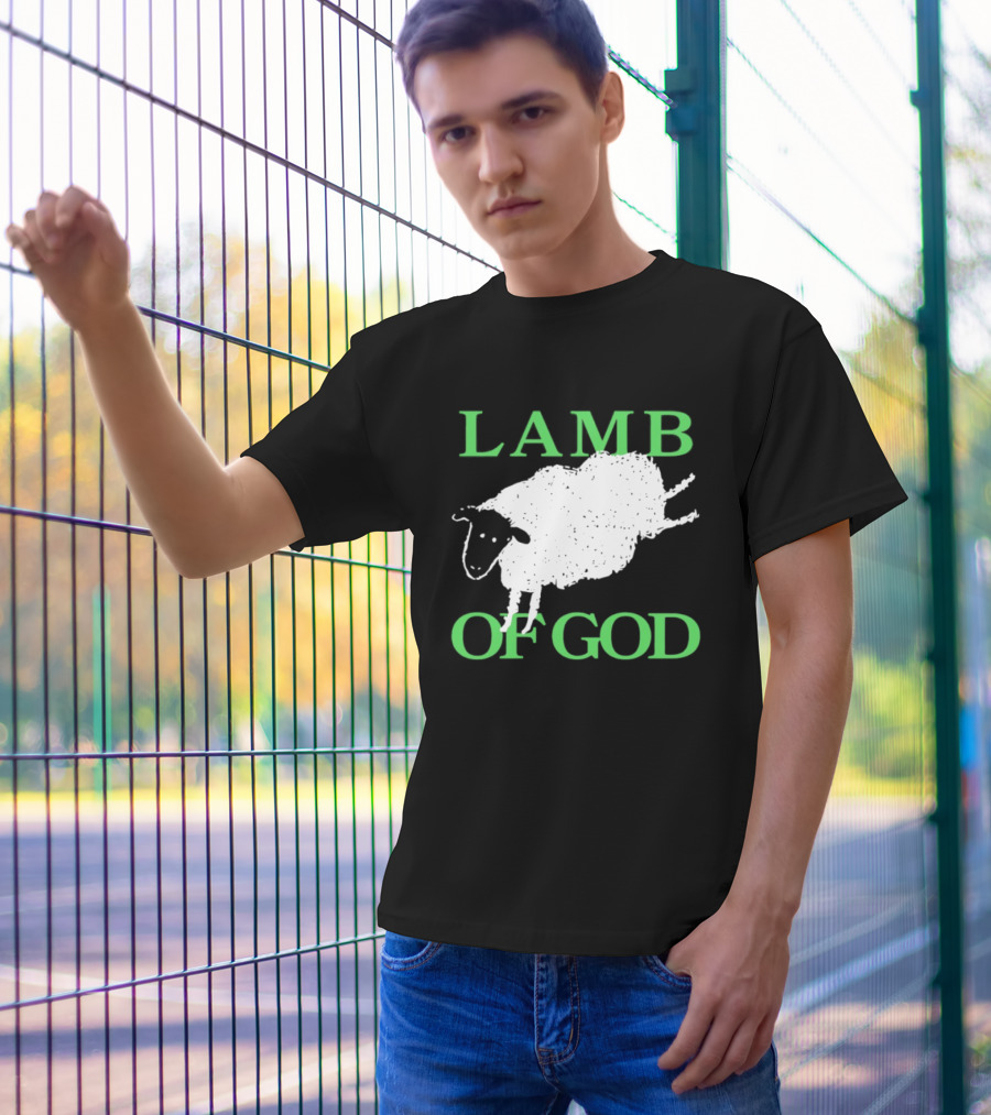 Lamb Of God Heavy Metal Band Metalcore Sheep Image T-Shirt
