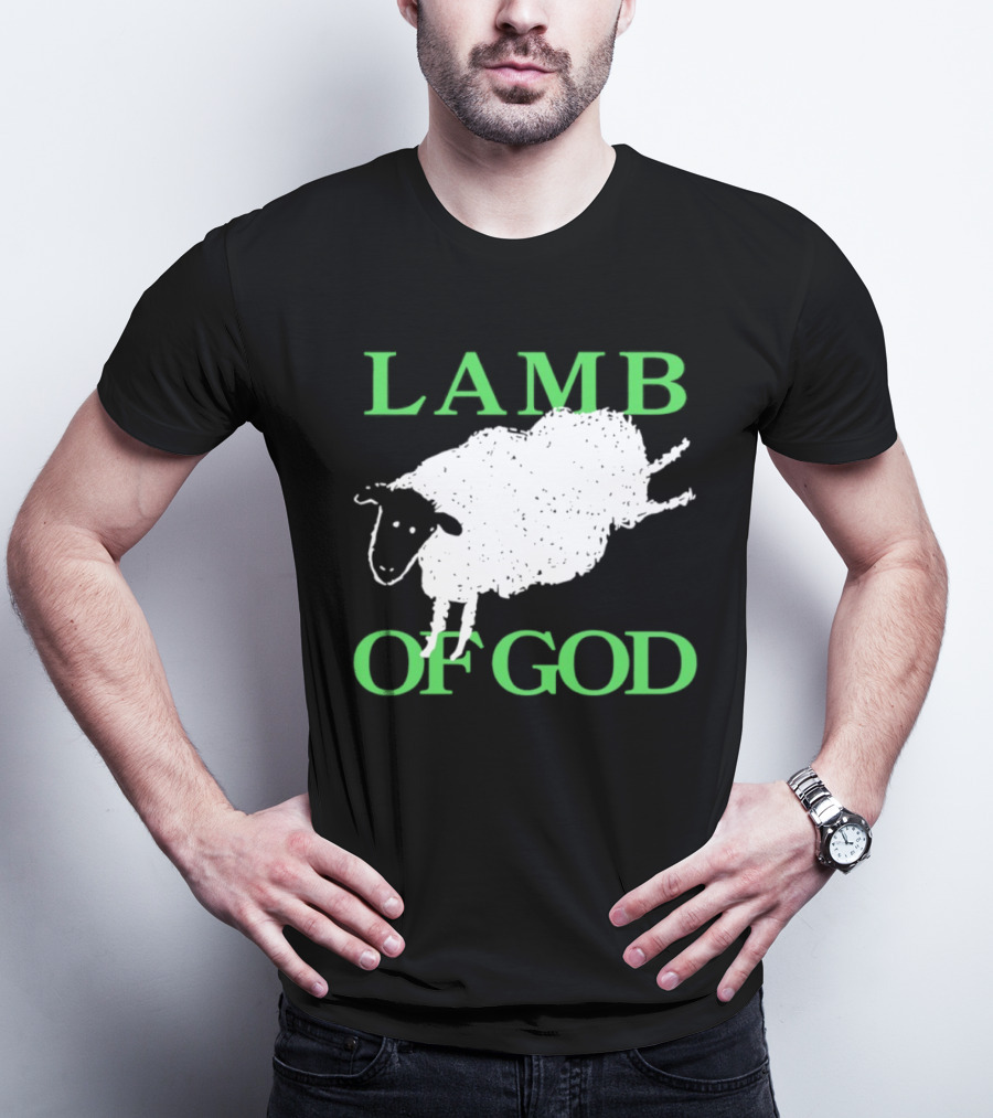 Lamb Of God Heavy Metal Band Metalcore Sheep Image T-Shirt