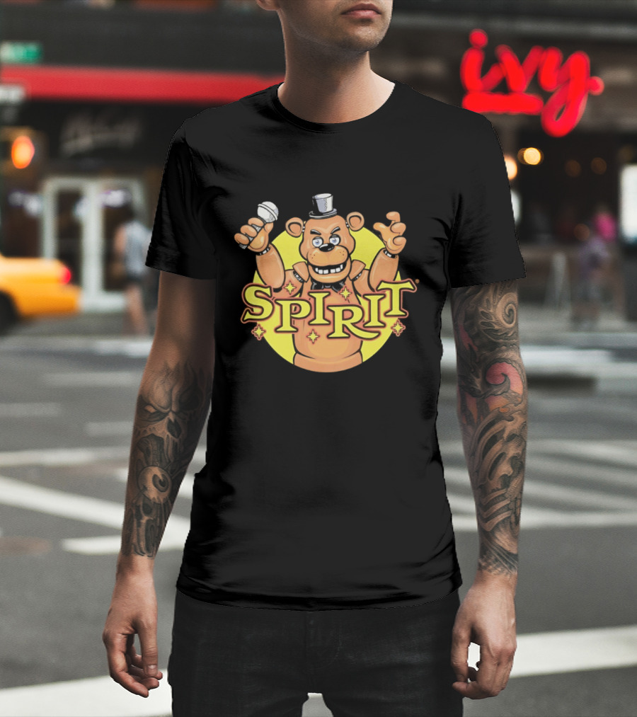 Five Nights At Freddy's Spirit Halloween Freddy Fazbear Animation T-Shirt