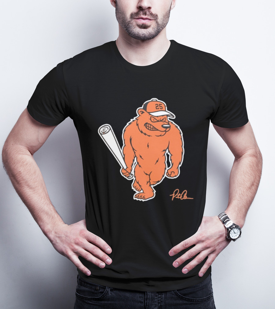 Polar Bear Pete 25 Baltimore Orioles MLB 2026 Season T-Shirt