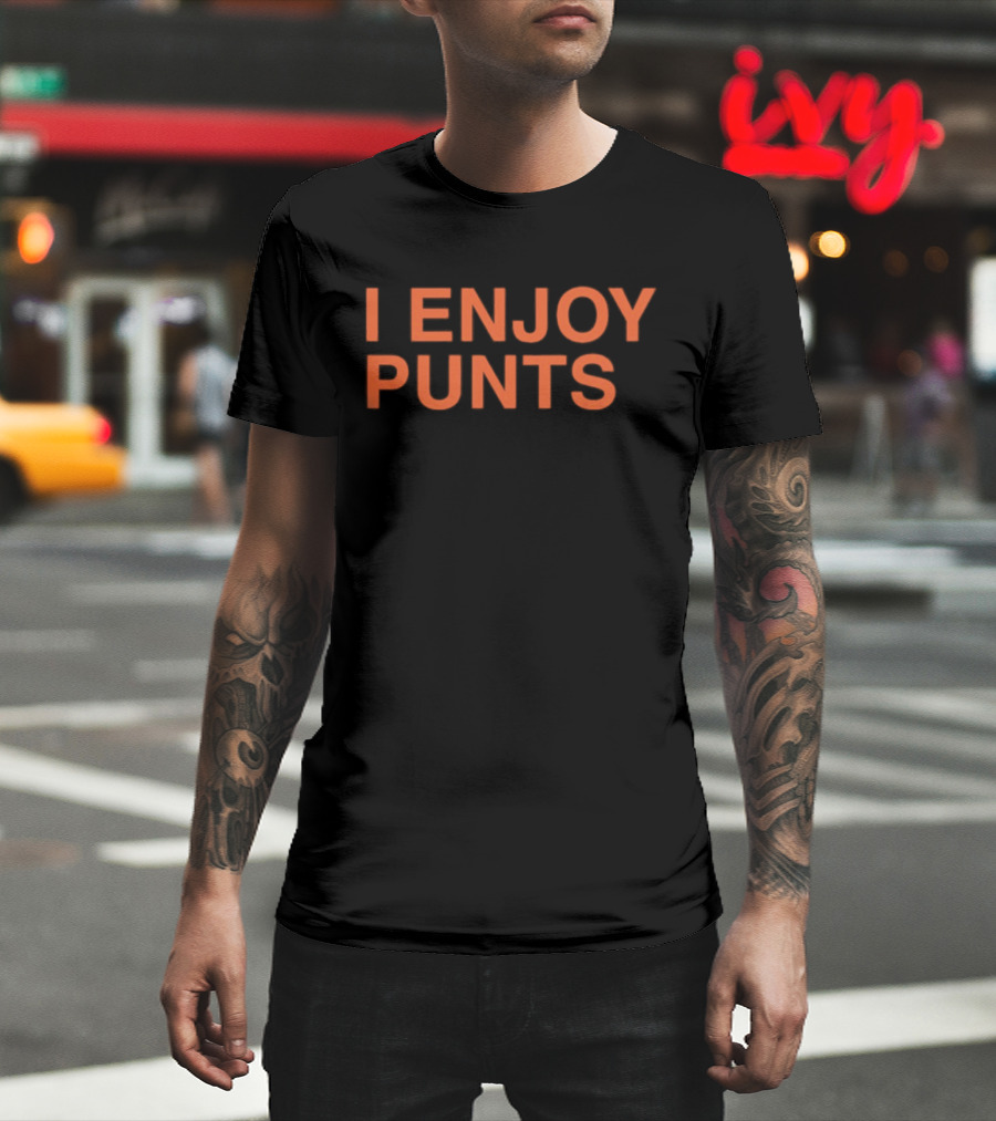 I Enjoy Punts Cincinnati Bengals Football T-Shirt