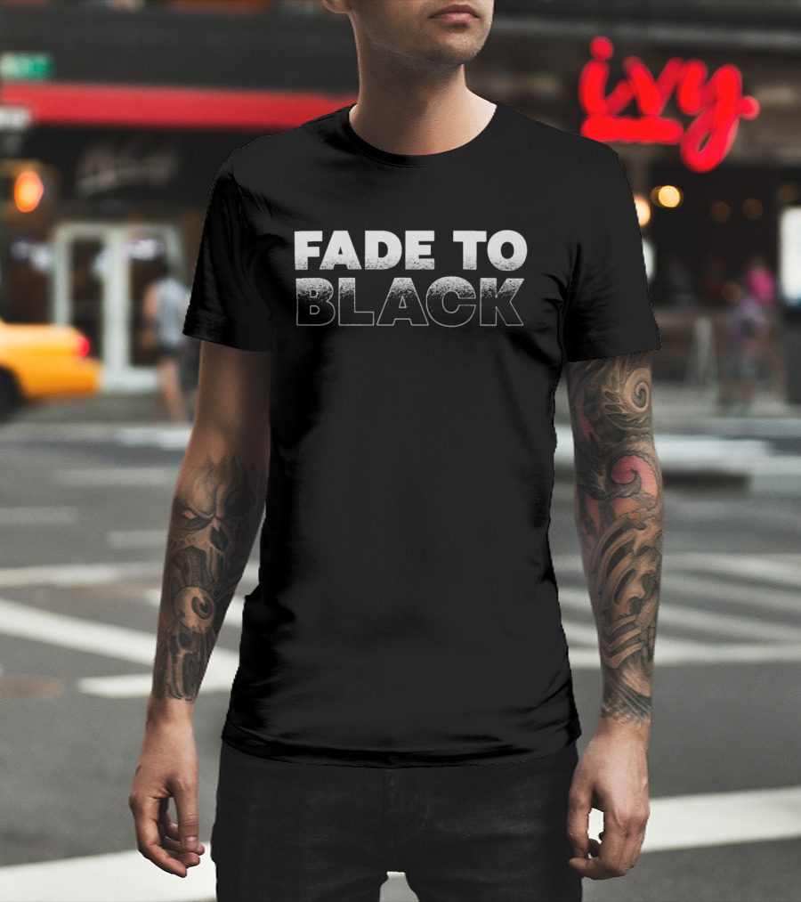 Raiders Fade To Black 2026 T-Shirt
