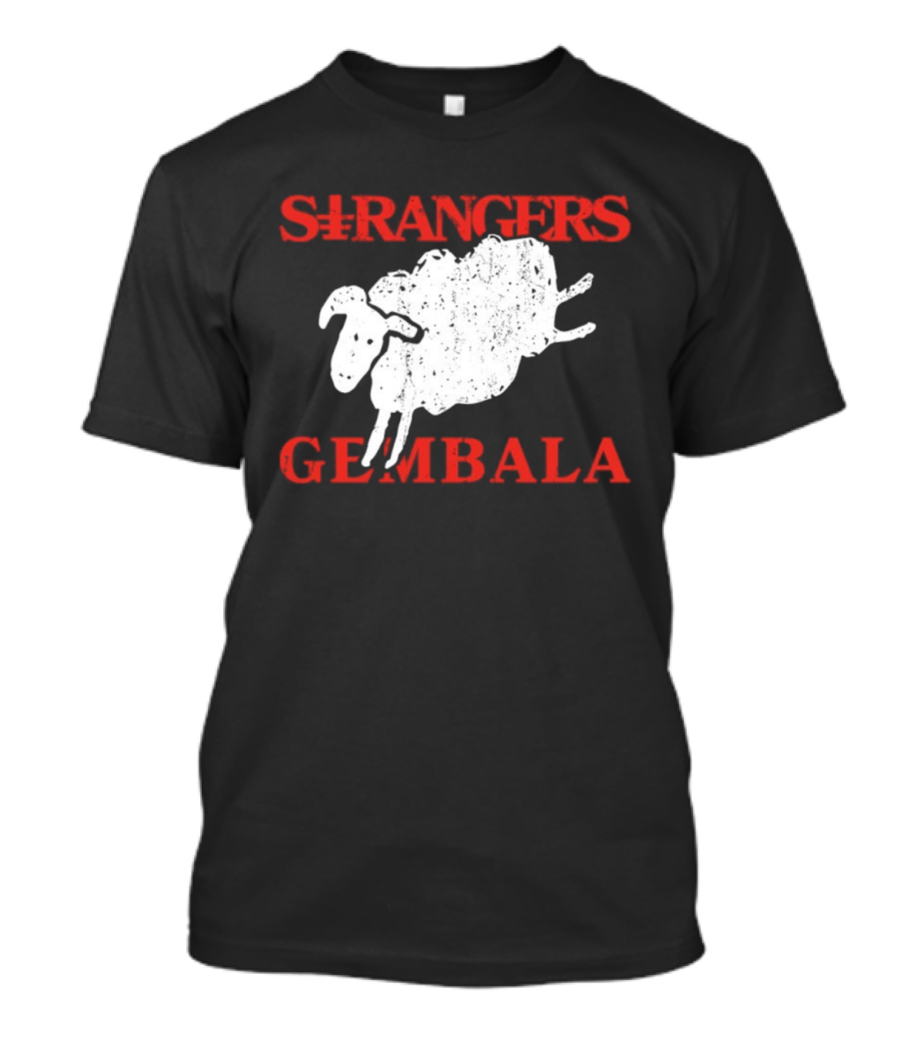 Strangers Gembala Sheep Art Teeshirt T-Shirt