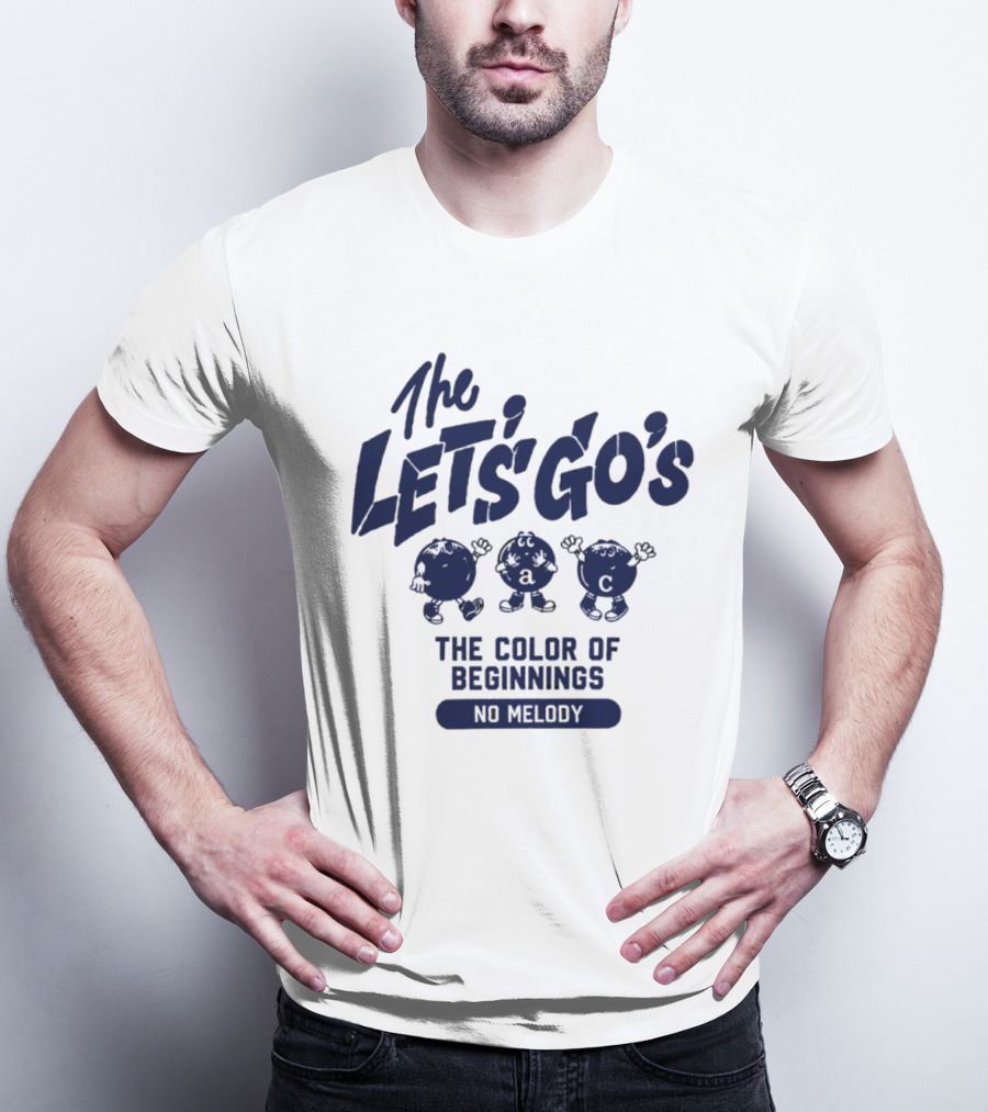 The Let's Go's The Color Of Beginnings No Melody Music T-Shirt